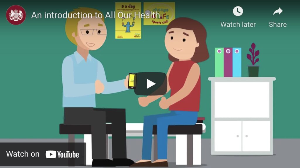 An Introduction to All Our Health - elearning for healthcare